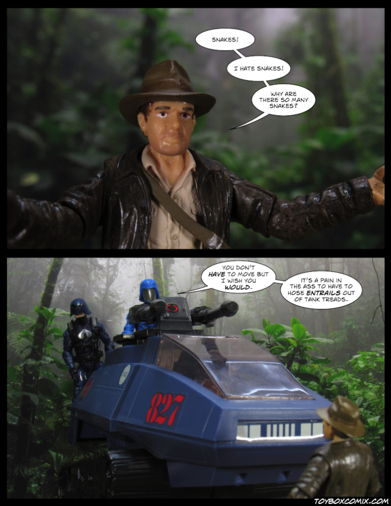 Indiana Jones vs Cobra Commander web – Toy Box Comix